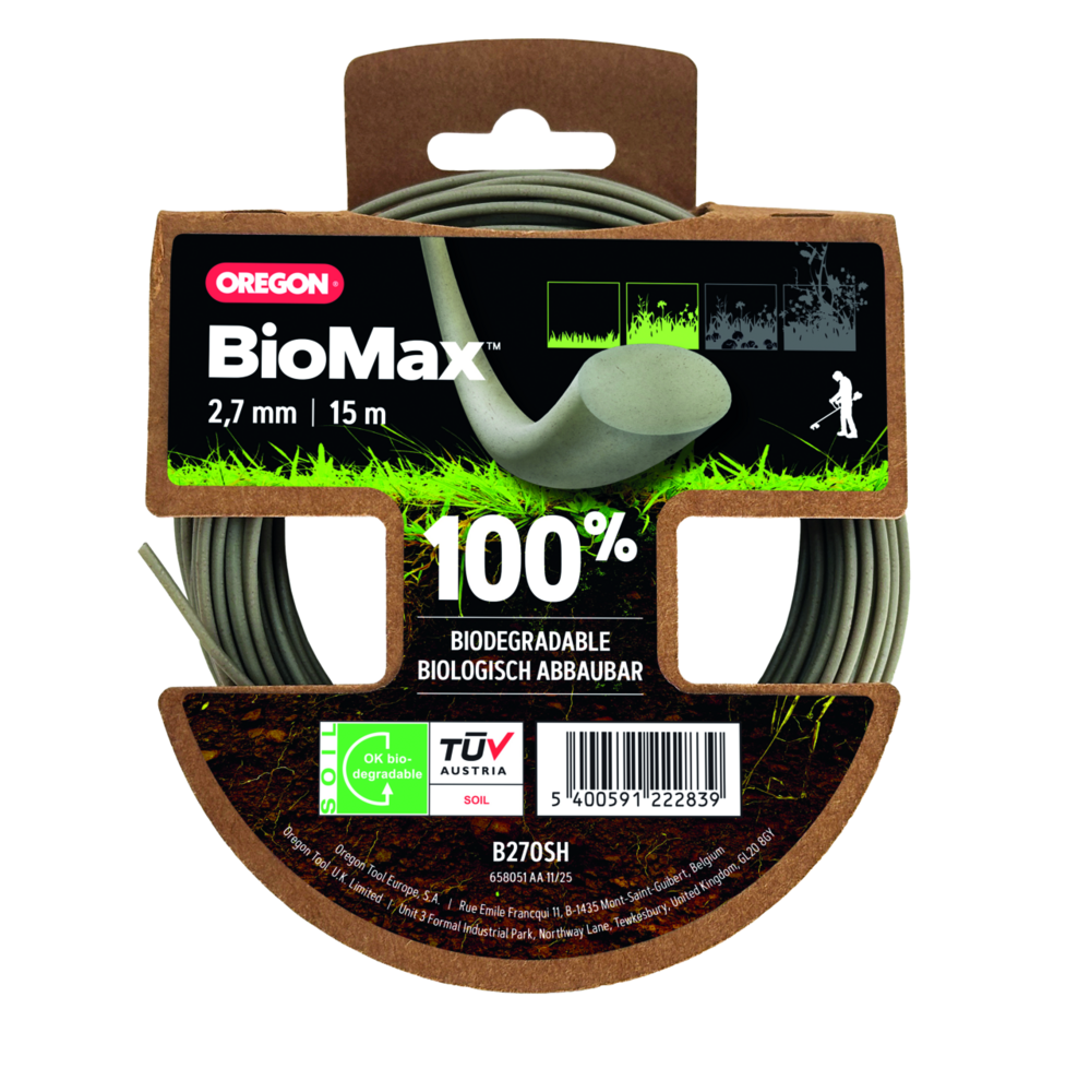 Faden Oregon BioMax, 2.7 mm x 15 m | Lagerdirekt.ch